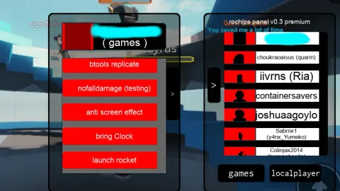 Natural Disaster Survival | Universal Rochips panel v0 3 — Roblox Scripts | ScriptBlox