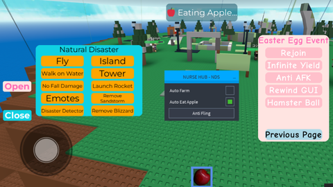 Natural Disaster Survival | Emotes No Fall Damage Walk on Water Fly ...