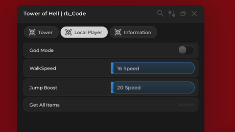 Tower of Hell | rb Code OP — Roblox Scripts | ScriptBlox
