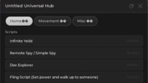 Universal Script 📌 | Untitled Universal Hub — Roblox Scripts | ScriptBlox