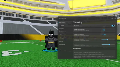 [ ️SZN3] NFL Universe Football | FREE QB Aimbot Mags Spoof OVR etc ...