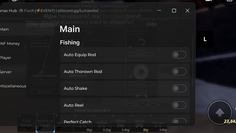 Universal Script 📌 | Fish Lunax HUB Beta — Roblox Scripts | ScriptBlox