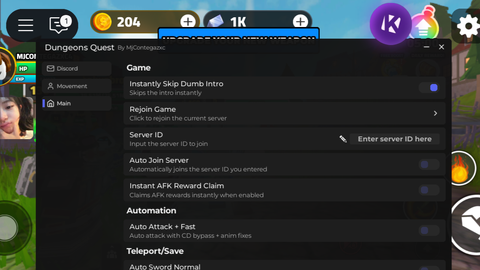 Dungeon Quest! ⚔️ RPG Adventure | Dungeon Quest Script Auto Farm And ...
