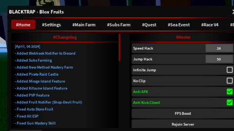 [🐯TIGER] Blox Fruits | BlackTrap Project BF Open Source LEAK — Roblox Scripts | ScriptBlox