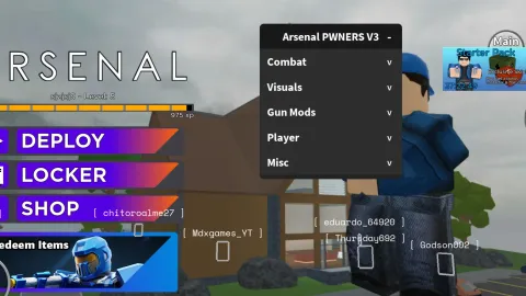 Arsenal | PWNERS V3 — Roblox Scripts | ScriptBlox