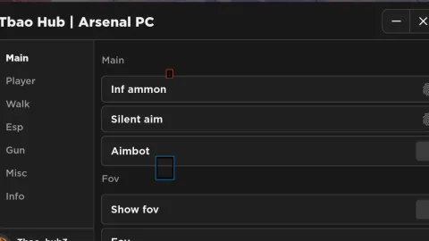 Arsenal | Tbao Hub — Roblox Scripts | ScriptBlox