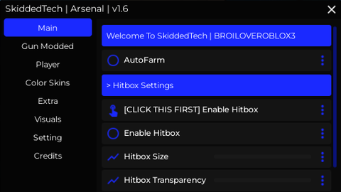 Arsenal | OP Script — Roblox Scripts | ScriptBlox
