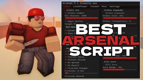 Arsenal | insanity XYZ [ #1 UNPATCHED SCRIPT ] — Roblox Scripts | ScriptBlox