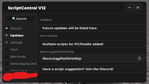 Universal Script 📌 | ScriptCentral V12 — Roblox Scripts | ScriptBlox