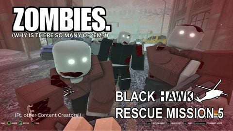 Blackhawk Rescue Mission 5 Brm5 Zombie Mode Roblox Scripts Scriptblox