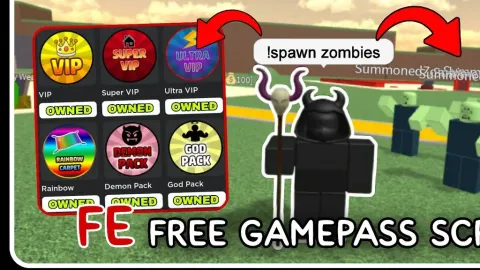 Universal Script 📌 | free gamepass — Roblox Scripts | ScriptBlox