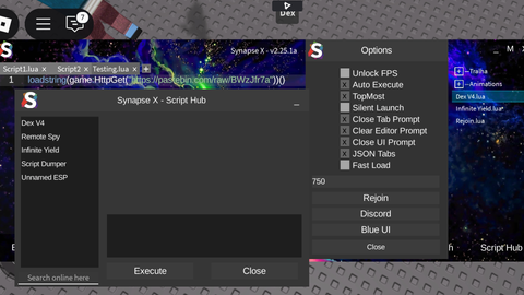 Universal Script 📌 | Internal Synapse UI PC/Mobile — Roblox Scripts | ScriptBlox