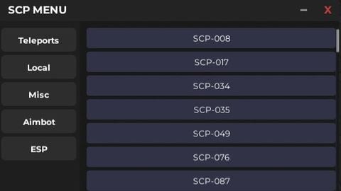 SCP: Site Roleplay | SCP MENU — Roblox Scripts | ScriptBlox