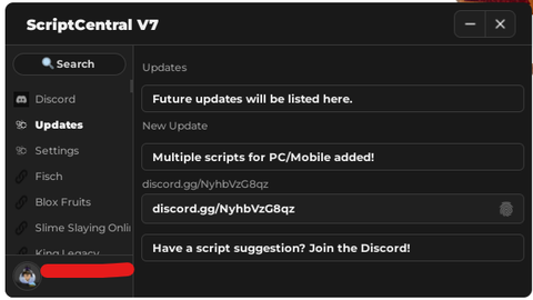 Universal Script 📌 | ScriptCentral V7 — Roblox Scripts | ScriptBlox