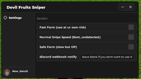 Universal Script 📌 | Devil Fruit Sniper Keyless Farm — Roblox Scripts | ScriptBlox
