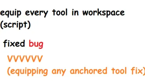 Universal Script 📌 | equip every tool in workspace — Roblox Scripts ...