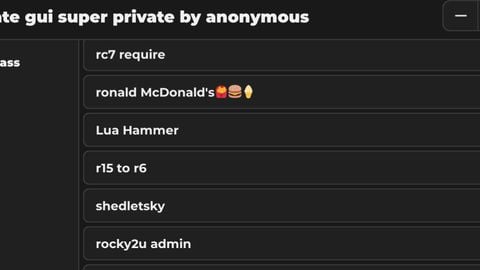 Search the best Roblox Scripts available in community | ScriptBlox