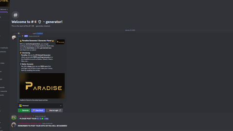 Universal Script 📌 | Paradise Alt gen — Roblox Scripts | ScriptBlox
