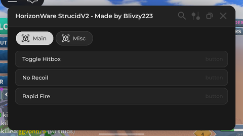 Strucid Mobile | HorizonWare is back — Roblox Scripts | ScriptBlox