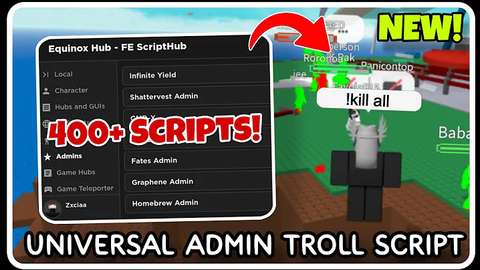 Universal Script 📌 | Equinox Hub FE FARM — Roblox Scripts | ScriptBlox