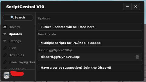 Universal Script 📌 | ScriptCentral V10 — Roblox Scripts | ScriptBlox
