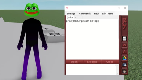a literal baseplate. | Rc7 script mobile — Roblox Scripts | ScriptBlox