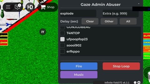 [FREE ADMIN] | Gaze Admin Abuser V2 — Roblox Scripts | ScriptBlox