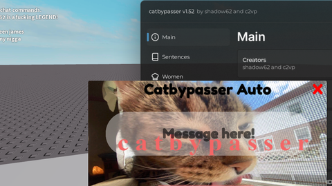 Universal Script 📌 | cat bypasser v1 52 no more tags — Roblox Scripts | ScriptBlox