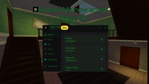 Piggy [HALLOWEEN SKINS] | Tiger X OP — Roblox Scripts | ScriptBlox