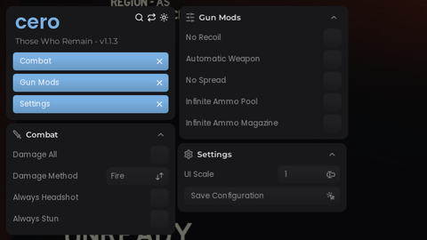Those Who Remain | Cero Damage All Inf Ammo ETC — Roblox Scripts | ScriptBlox