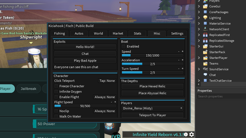 Universal Script 📌 | Fisch auto fish free auto sell — Roblox Scripts | ScriptBlox