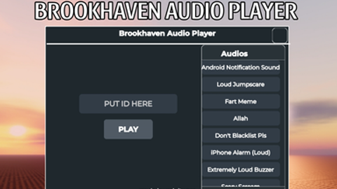 Brookhaven 🏡RP | *FE* Audio Player Script — Roblox Scripts | ScriptBlox