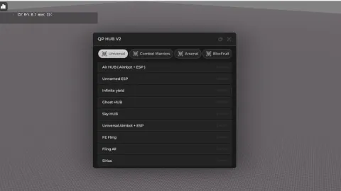 Universal Script 📌 | QP HUB V2 — Roblox Scripts | ScriptBlox