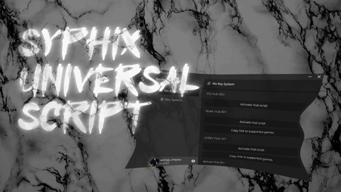 Universal Script 📌 | SYPHIX Universal Script Hub — Roblox Scripts | ScriptBlox