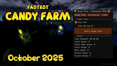 Build A Boat For Treasure | OPEN SOURCE BABFT CANDY FARM HALLOWEEN 2025 ...