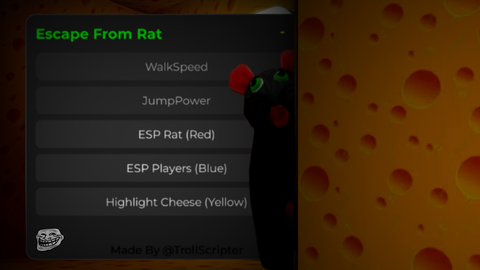 Cheese Escape [Horror] | TrollScript — Roblox Scripts | ScriptBlox