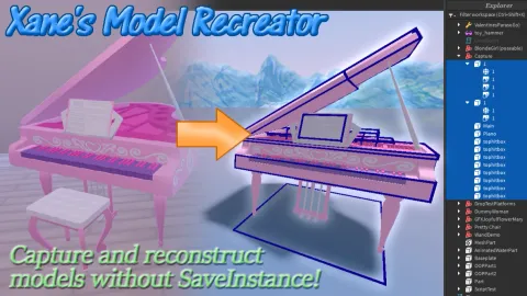 Universal Script 📌 | Xanes Model Recreator — Roblox Scripts | ScriptBlox