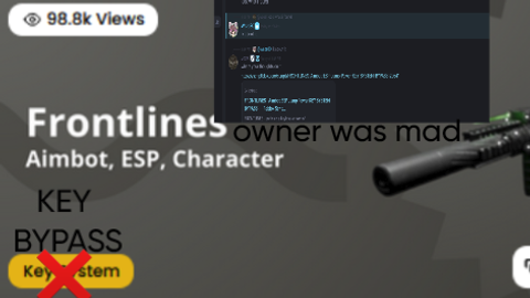 FRONTLINES | Aimbot ESP Jump Power KEY SYSTEM BYPASS — Roblox Scripts | ScriptBlox