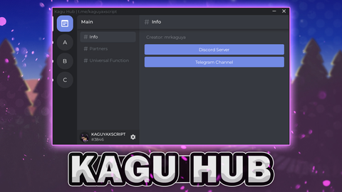 Universal Script 📌 | Kagu Hub — Roblox Scripts | ScriptBlox