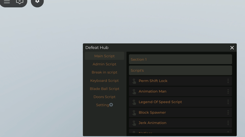 Universal Script 📌 | Defeat Hub V1 — Roblox Scripts | ScriptBlox