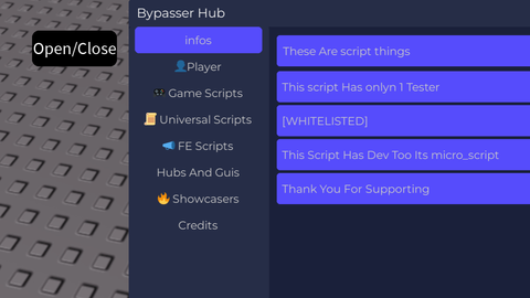 Universal Script 📌 | Bypasser Hub — Roblox Scripts | ScriptBlox