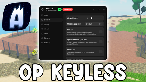 [👻UPDATE] Slap Battles👏 | AWE Hub Best Keyless Slap Royale Script — Roblox Scripts | ScriptBlox