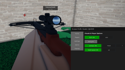 No-Scope Arcade | working op script — Roblox Scripts | ScriptBlox