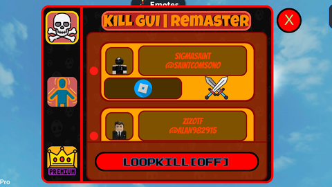 CHAOS [EVENT] | Kill Gui Remaster — Roblox Scripts | ScriptBlox