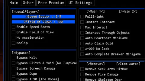 DOORS [NEW BUNDLE 🐱] | Black King hub — Roblox Scripts | ScriptBlox