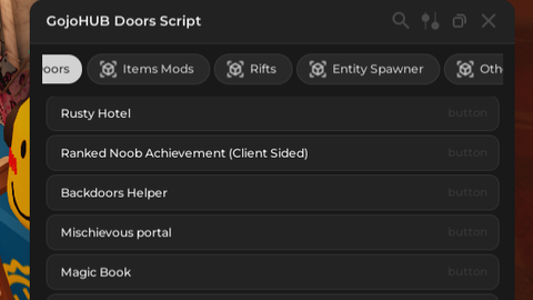 DOORS 👁️ | The GojoHUB New Script — Roblox Scripts | ScriptBlox
