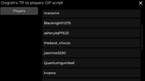 Universal Script 📌 | Oogishes tp script — Roblox Scripts | ScriptBlox