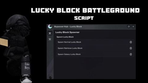 LUCKY BLOCKS Battlegrounds | Byp*er Hub Lucky Block Battlegrounds ...