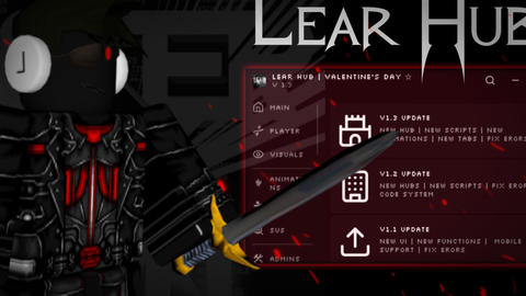 Universal Script 📌 | Lear Hub 1.3 [ +18 Animations ] — Roblox Scripts ...