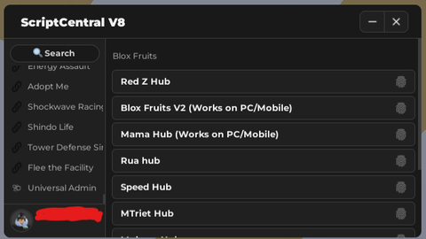 Universal Script 📌 | ScriptCentral V8 The Best Hub — Roblox Scripts ...